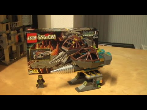 How To Build LEGO Rock Raiders Granite Grinder Set 4940 - YouTube