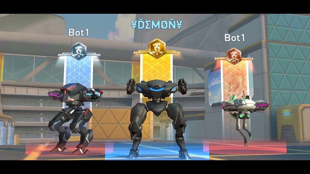 mech arena disc launcher 8 panther gameplay - YouTube