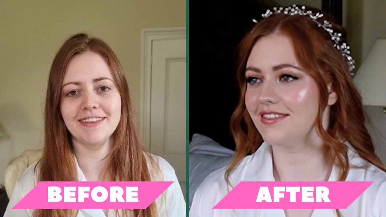 Get Ready for the MOST STUNNING Bridal Makeup by Audrey Bourke! - YouTube