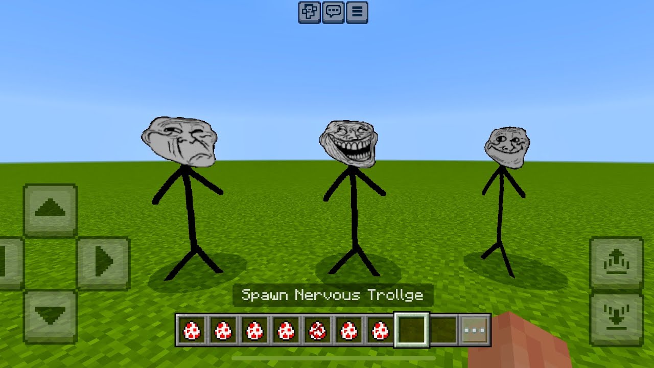 Trollface MOD Addon in Minecraft - YouTube