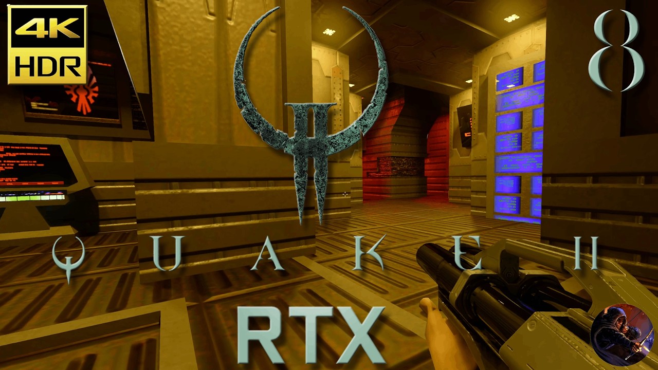 QUAKE II RTX Unit 8: Hangar - 4K HDR max settings - all secrets + easter egg - RTX 4090 - YouTube