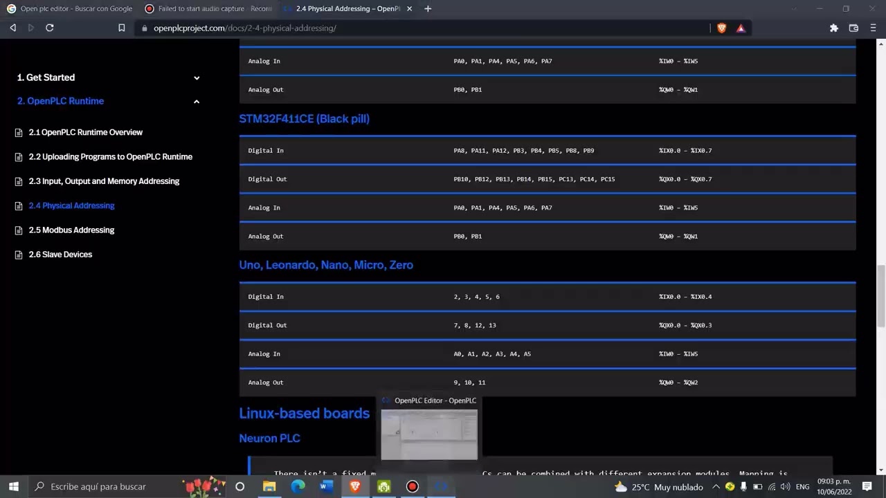 Openplc Editor Arduino Uno Youtube