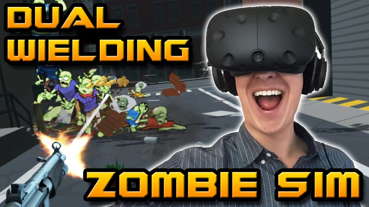Dual Wielding in Zombie Training Simulator - YouTube