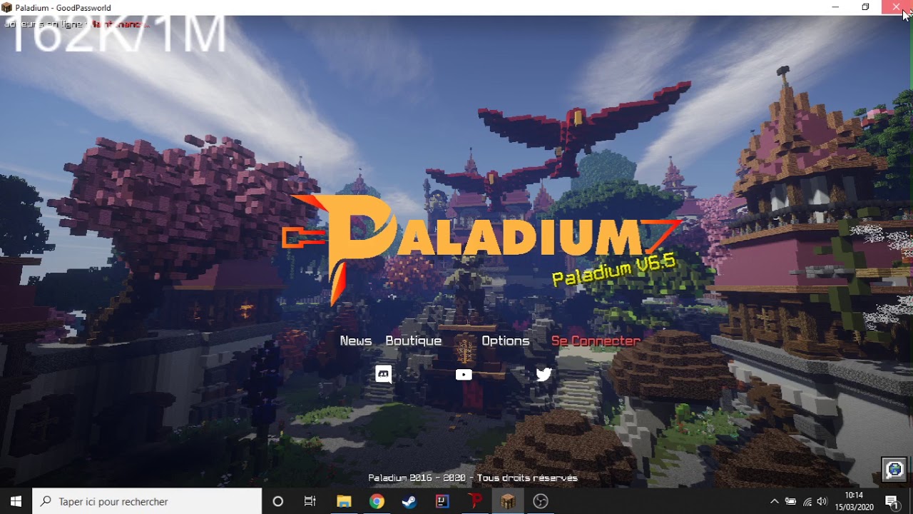 Paladium V6.5 Problème de luncher, Solution. - YouTube