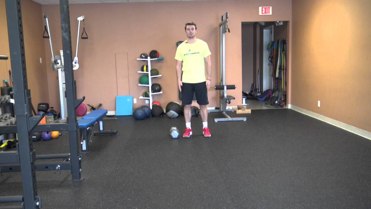FreeFitnessVideos.com: Dumbbell One Arm Farmer's Carry - YouTube