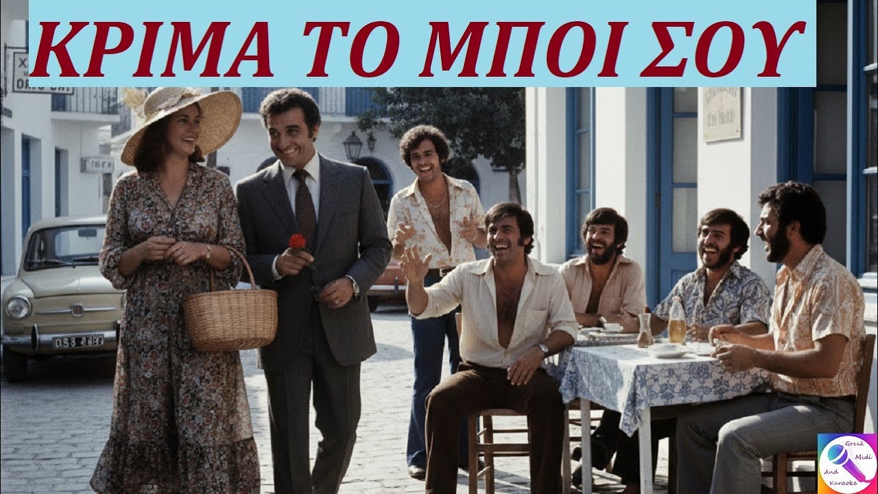 ΚΡΙΜΑ ΤΟ ΜΠΟΙ ΣΟΥ - Μαρινέλλα (ΡΕ) Καραόκε σε γυναικείο τόνο - YouTube