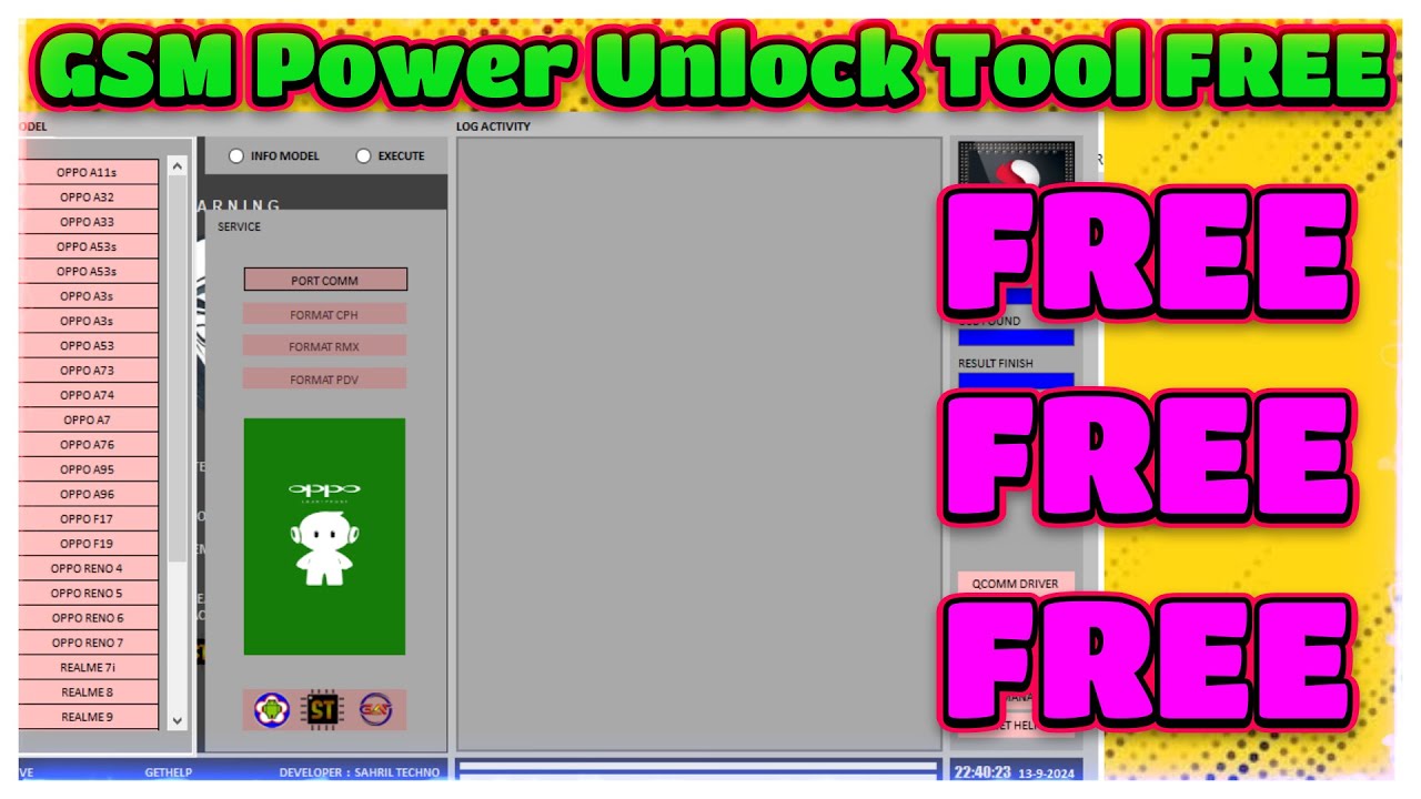 GSM Power Unlock Tool Ver 2.0 Free | Mtk Unlock Tool | TFT Unlock tool ...