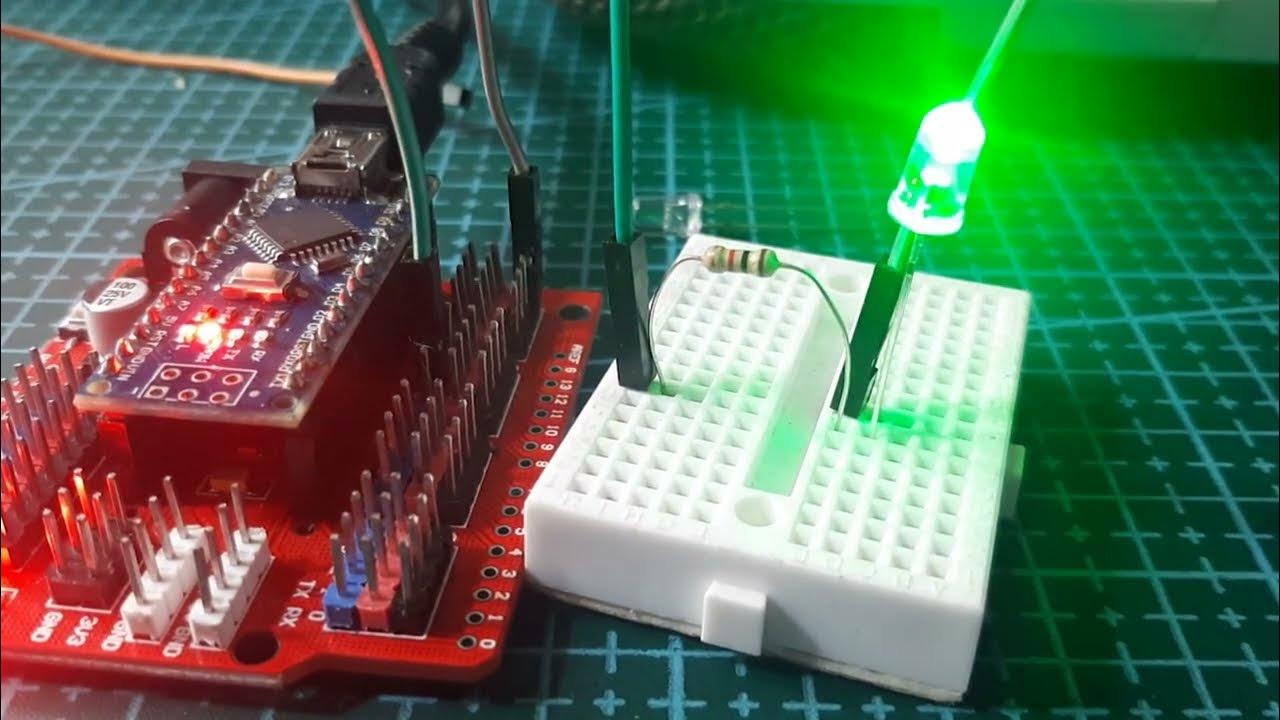 How to make LED Blinking with mblock 5 and arduino nano | uno | For beginners | coding for Kids ...