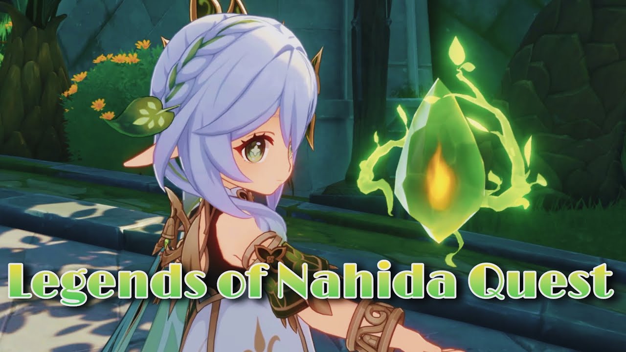 Genshin impact | nahida legends quest - YouTube