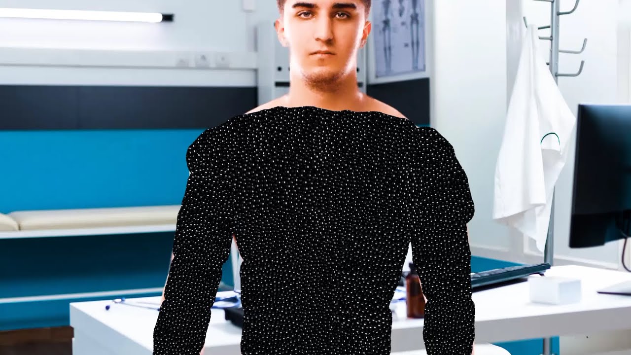 ASMR removal trypophobia & insect infected boy chest ASMR | ASMR 2d ...