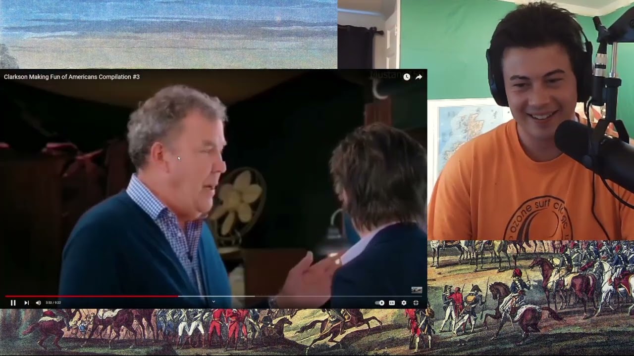 American Reacts Clarkson Making Fun of Americans Compilation #3 - YouTube