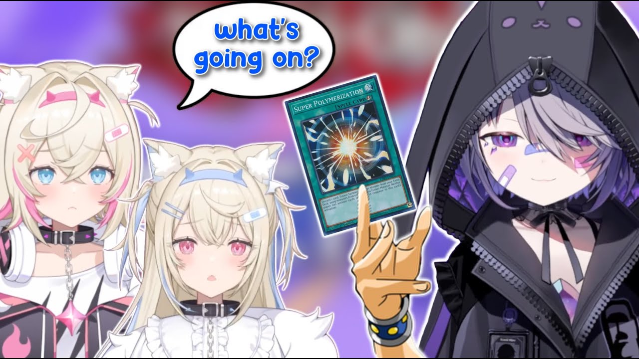 Peak Evil! Biboo Use Super Poly On FuwaMoco!!! | Hololive En | Hololive ...