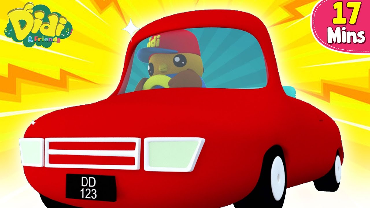 Meu Carro Vermelho | Músicas De Desenhos Animados | Best Kids Video ...