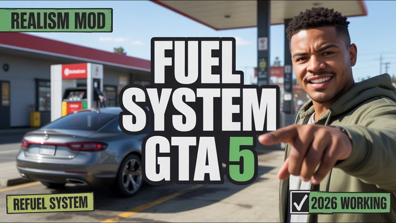 How to Install Fuel Script V Mod in GTA 5 (2026) | Add Fuel Tank ...