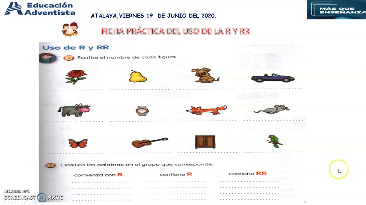 PRÁCTICA DEL USO DE LA R Y RR - YouTube