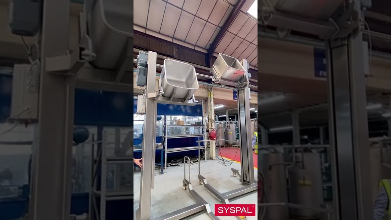 Single Column Lifter - Tipping mechanisms - YouTube