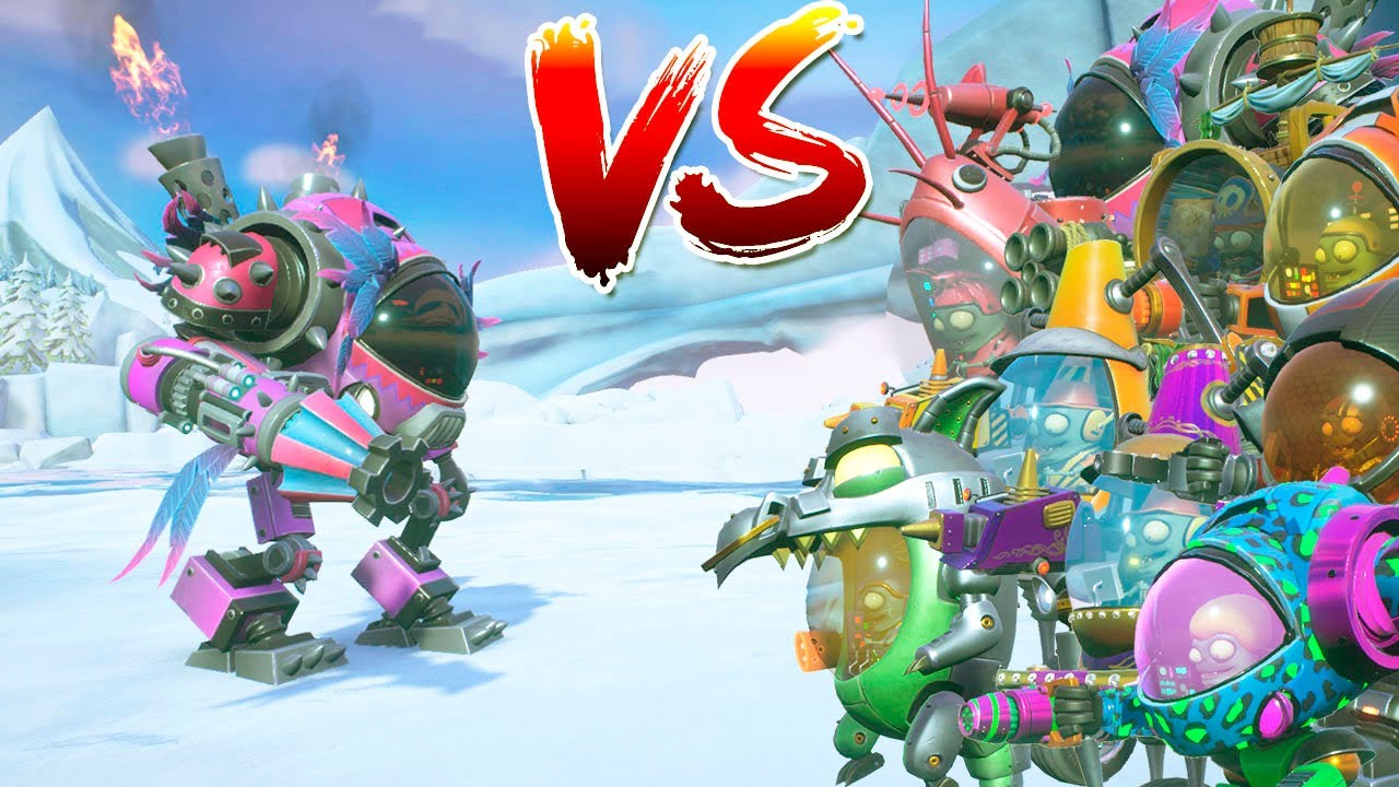Z-MECH WOLF VS TODOS LOS Z-MECHS | Plants Vs Zombies: Garden Warfare 2 ...