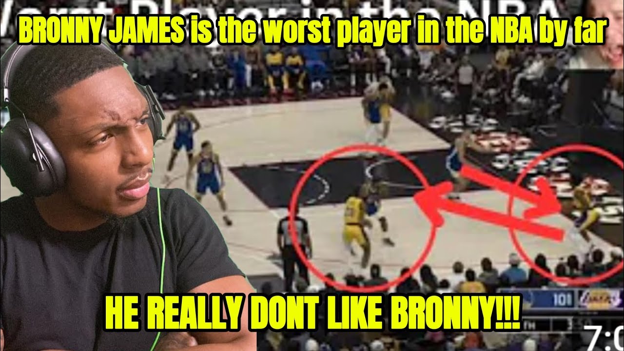 HE WENT STUPID ON BRONNY JAMES|FUNNIEST VIDEO EVER| - YouTube