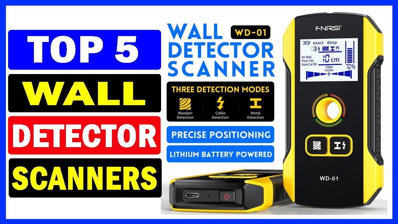 Top 5 Best Wall Detector Scanners Of 2024 - YouTube