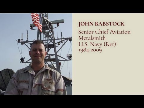 #TributetoaVeteran - AMCS John Babstock US Navy (Ret) 1984-2009 - YouTube