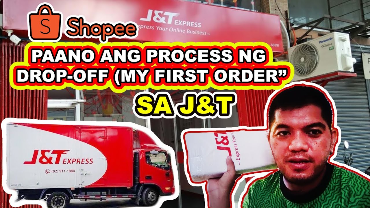 How to Process DROP OFF for First Order in SHOPEE! #ShopeeDropOff # ...
