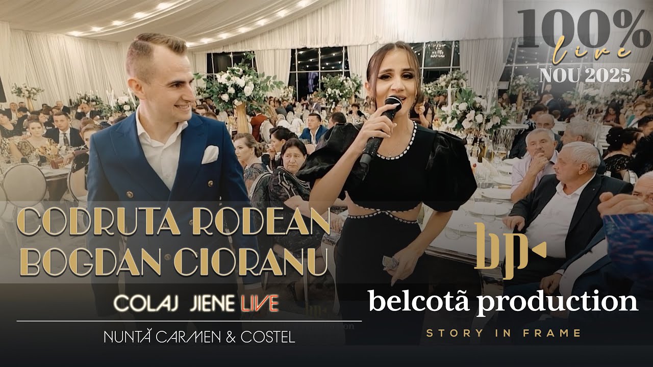 Codruta Rodean & Bogdan Cioranu - Colaj Jiene LIVE 🎵 Nunta Carmen ...