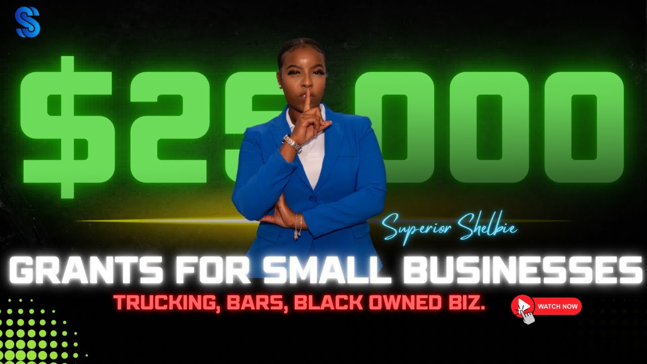 NEW GRANTS! Apply to these grants for your business! - YouTube