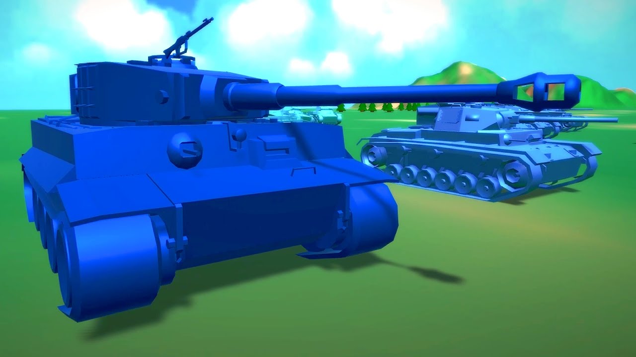 TOTALLY ACCURATE WWII TANK STRATEGY! - Total Tank Simulator #1 - YouTube