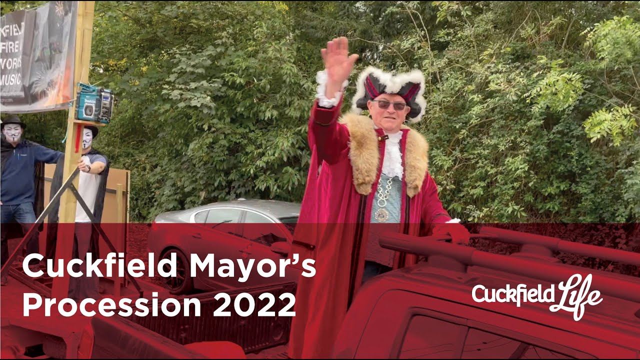 Cuckfield Mayor's Procession 2022 - YouTube