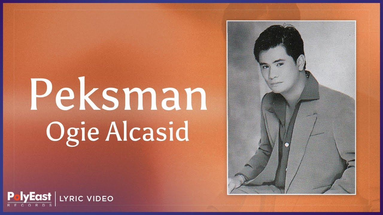 Ogie Alcasid - Peksman (Lyric Video) - YouTube