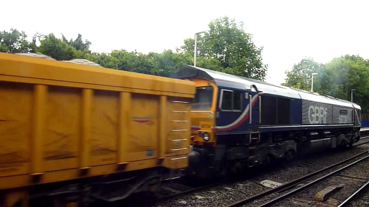GBRF class 66724 Drax Power Station 7/6/11 - YouTube