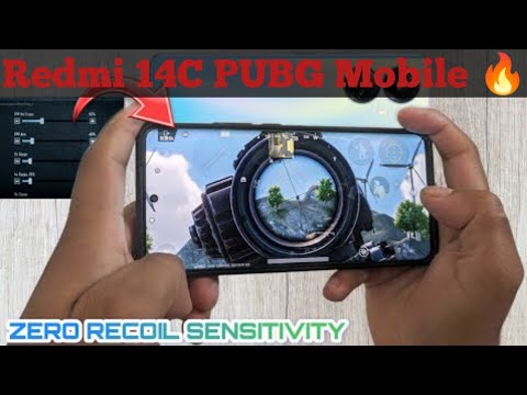 Redmi 14C ki PUBG Mobile Sensitivity Setting 🔥 Xiaomi Redmi 14C PUBG ...