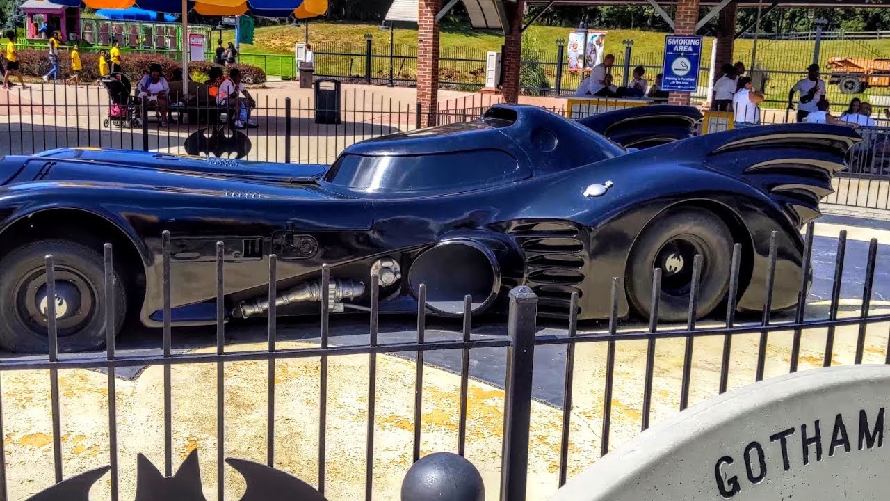 Gotham City at Six Flags America - YouTube