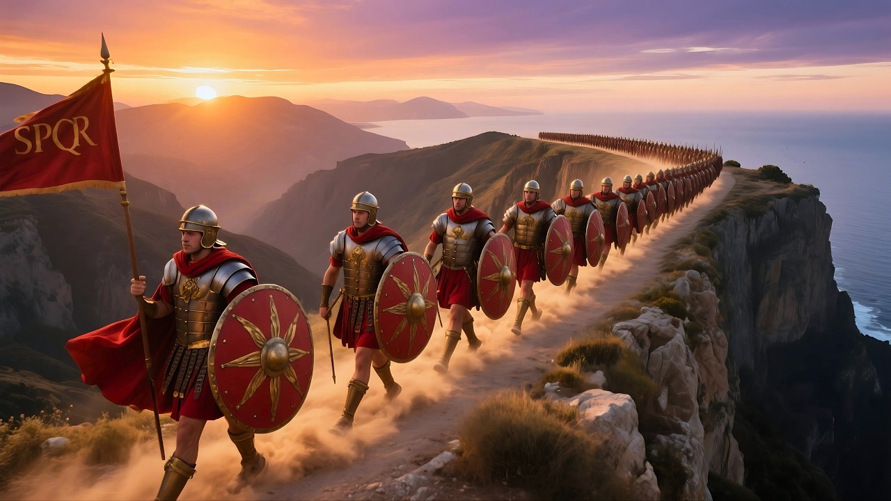 Epic Roman Legion March | Gregorian Latin War Chant 🔥 Ancient Warriors ...