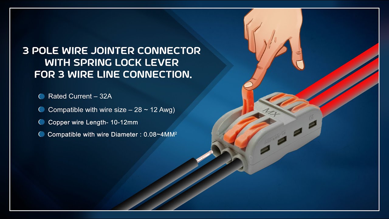 MX Snap Action Wire Connectors: Easy Wiring & Reusability for Your ...