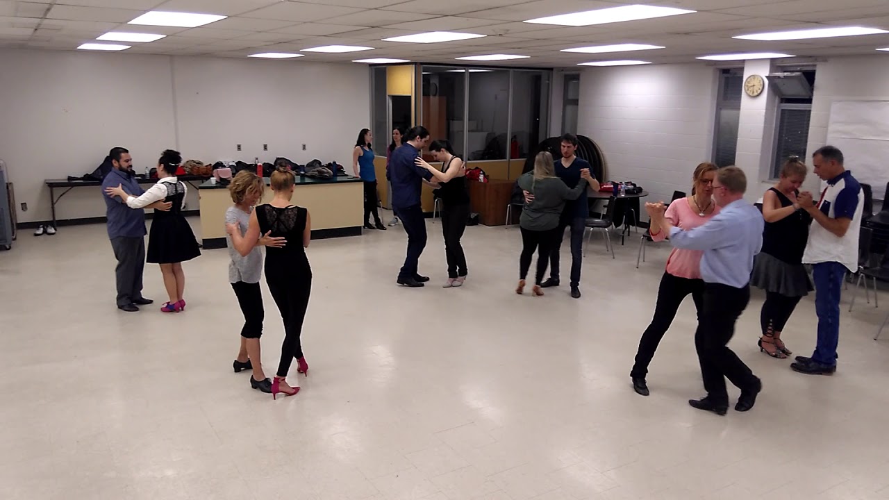 Argentine Tango Practica at El Studio Tango in London ON Canada - YouTube
