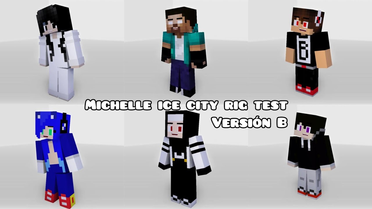 Michelle ice city Remix Minecraft Animation template Versión B [Mine ...