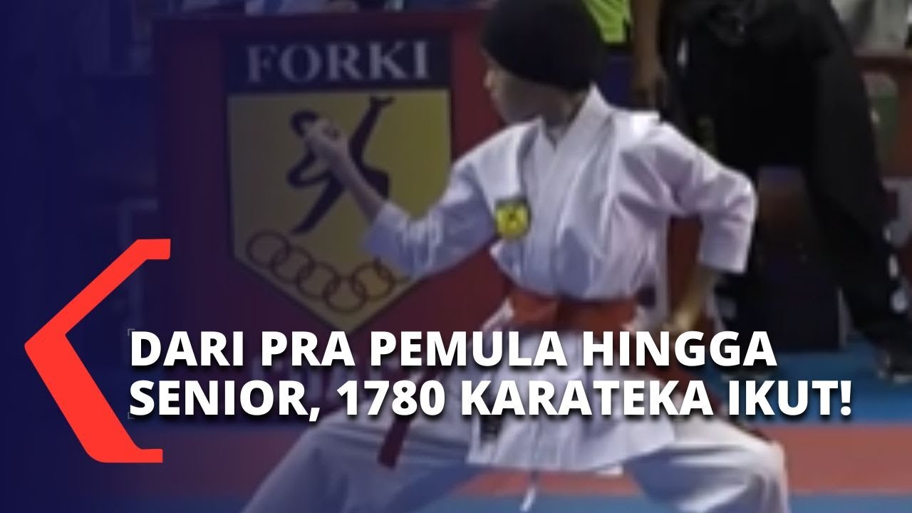 Ada 1780 Karateka Pra Pemula, Pemula, Kadet, Junior, & Senior Ikut ...