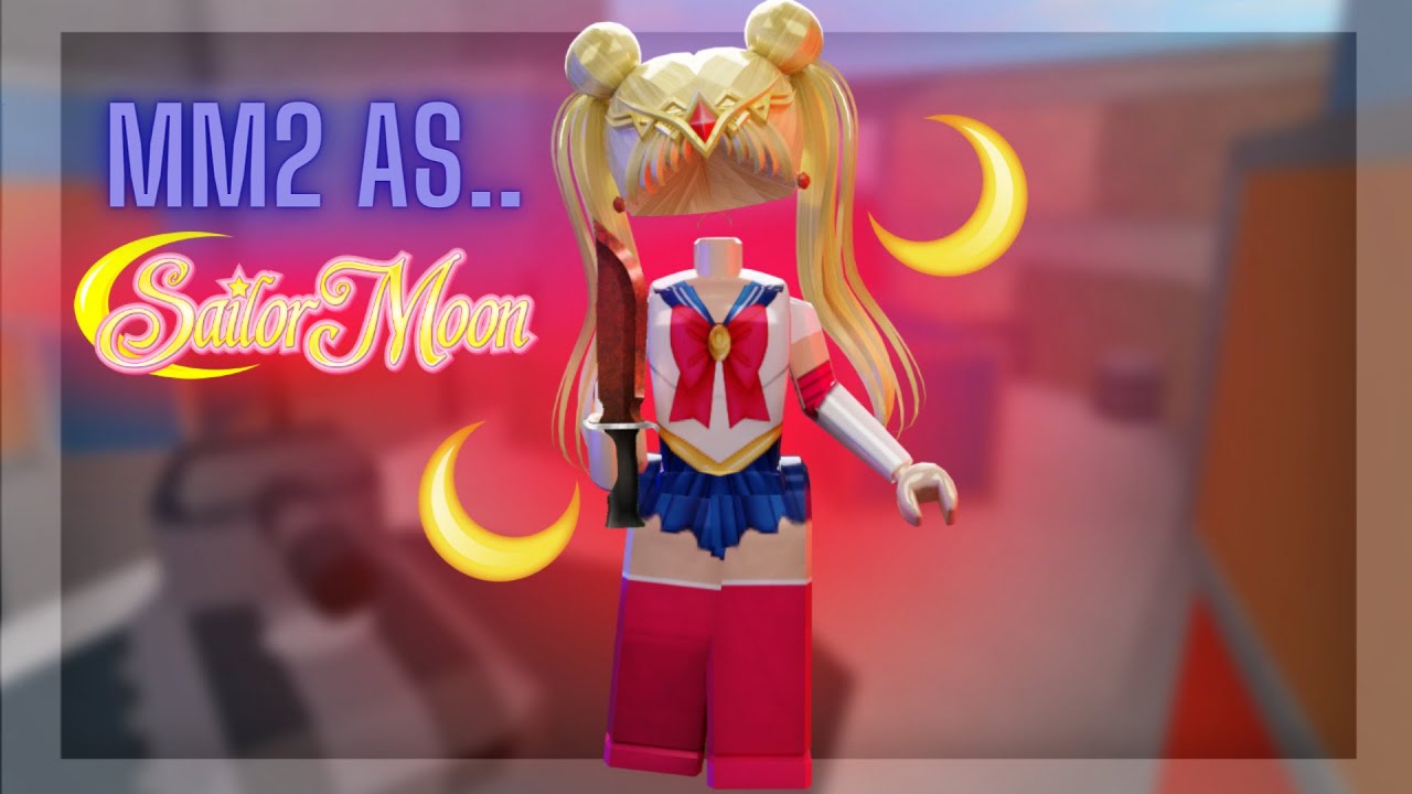 MM2 AS SAILOR MOON! - YouTube