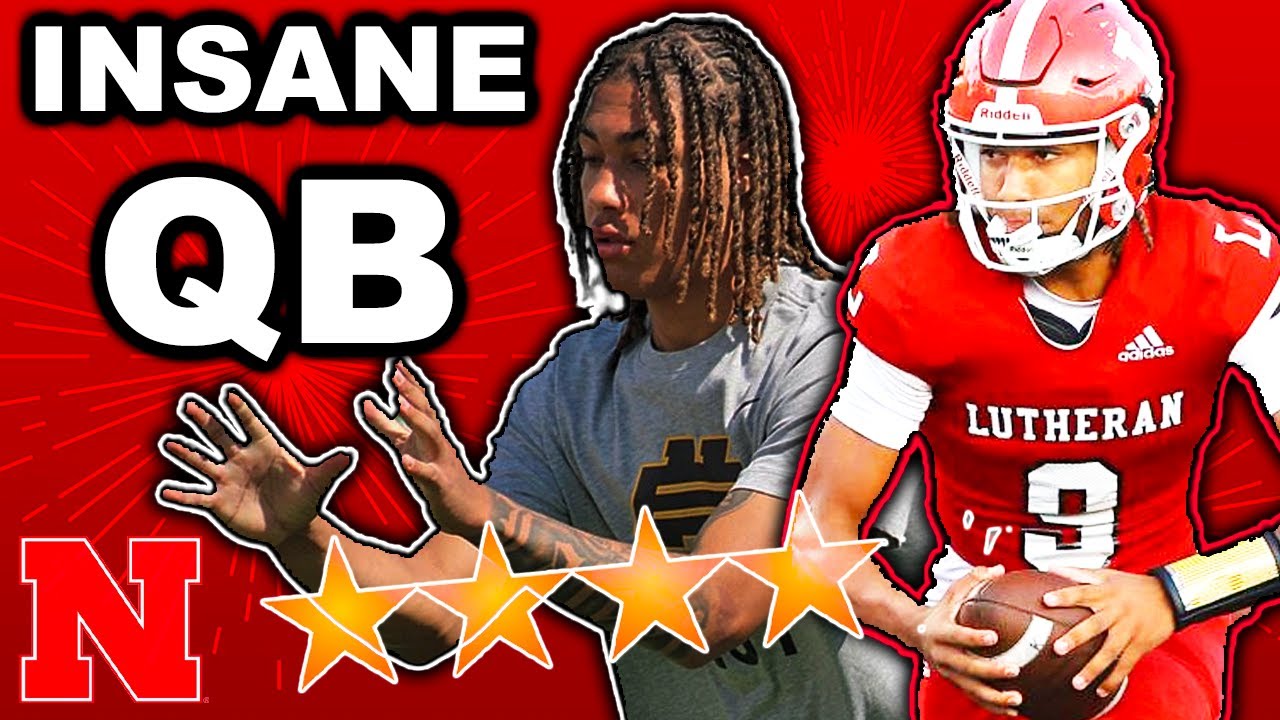 Nebraska Football's NEW QB Could Be PROGRAM CHANGING (Meet TJ Lateef ...