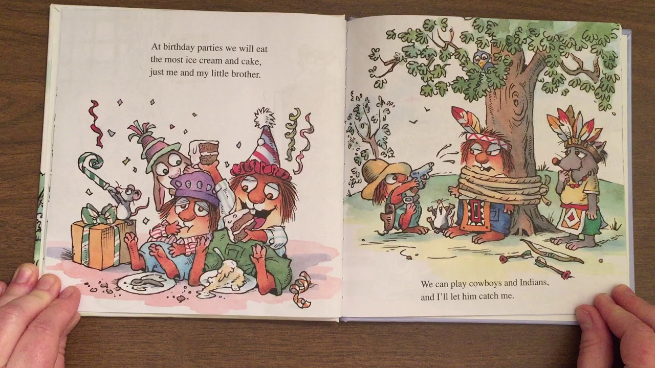 Little Critter - Just Me and My Little Brother - YouTube