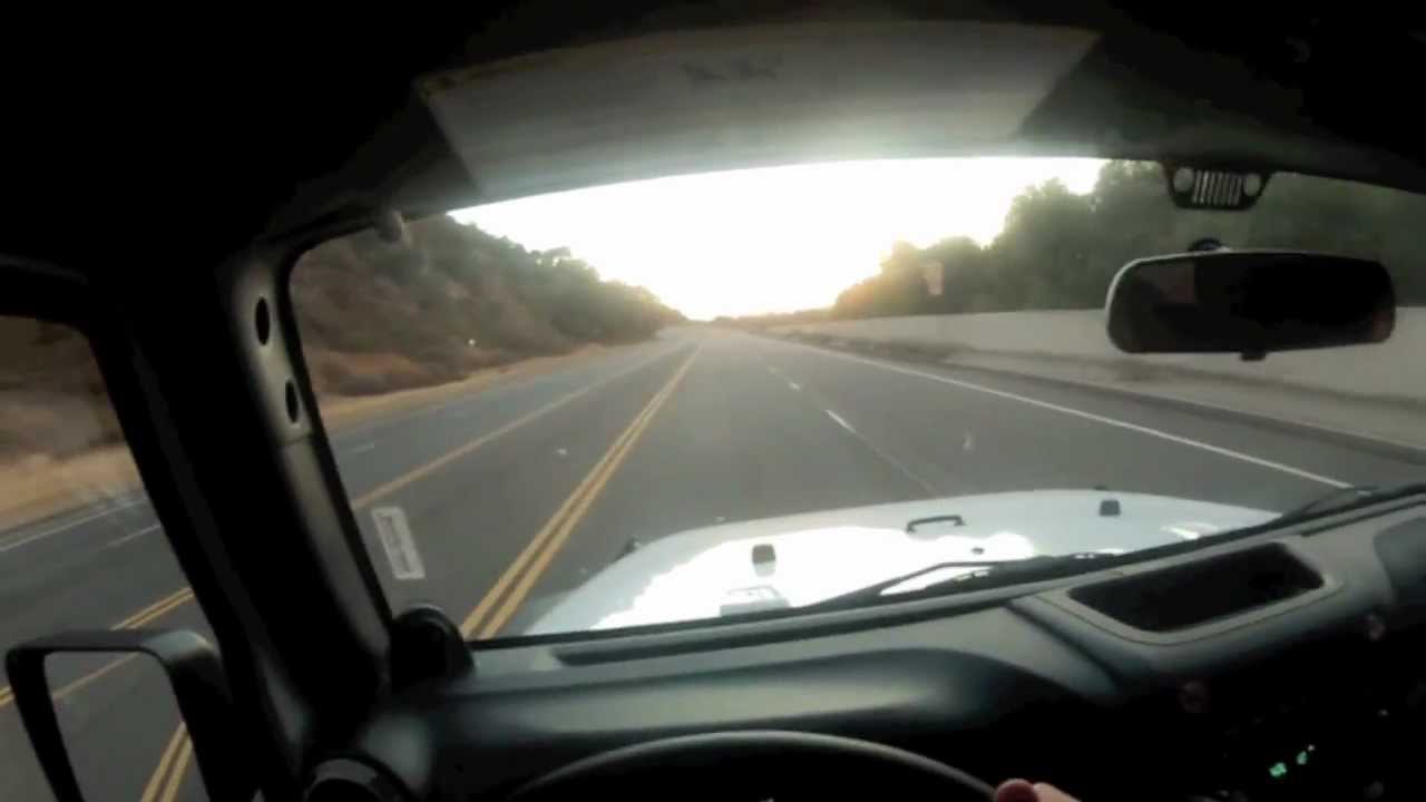 (HD) POV 2012 Jeep Wrangler Sport Unlimited Acceleration Head Camera ...