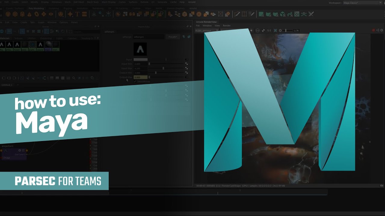 How to use Maya from anywhere with Parsec for Teams - YouTube