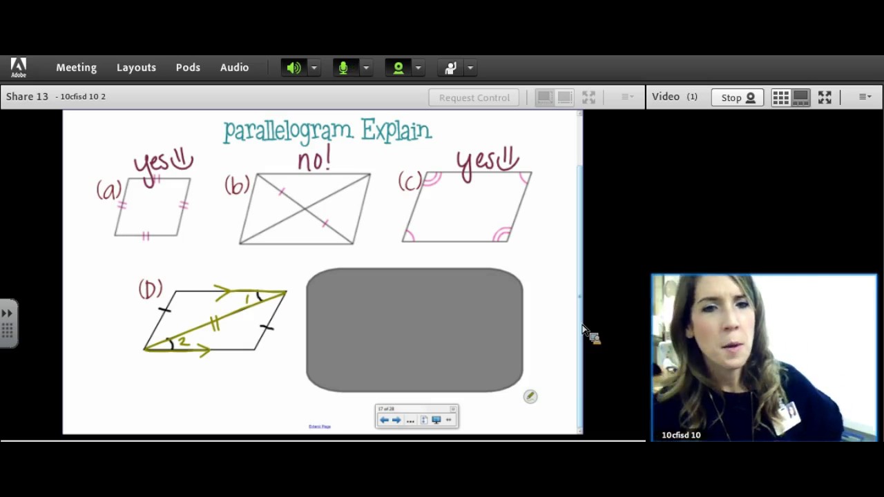 Proving Quads are Parallelograms K 2017 - YouTube