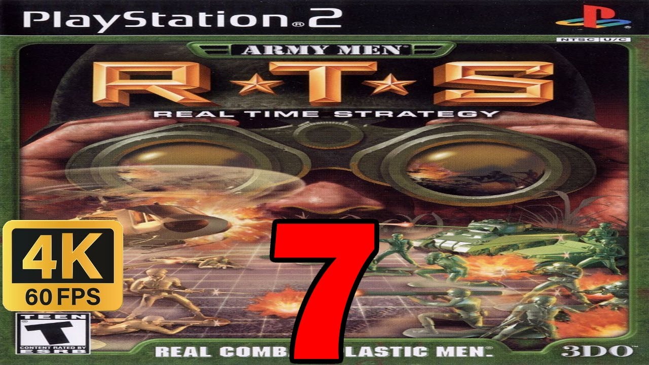 [PS2] - [Army Men: RTS] - [Mission #7 - Dishes Of Valor] - [4K:60FPS ...