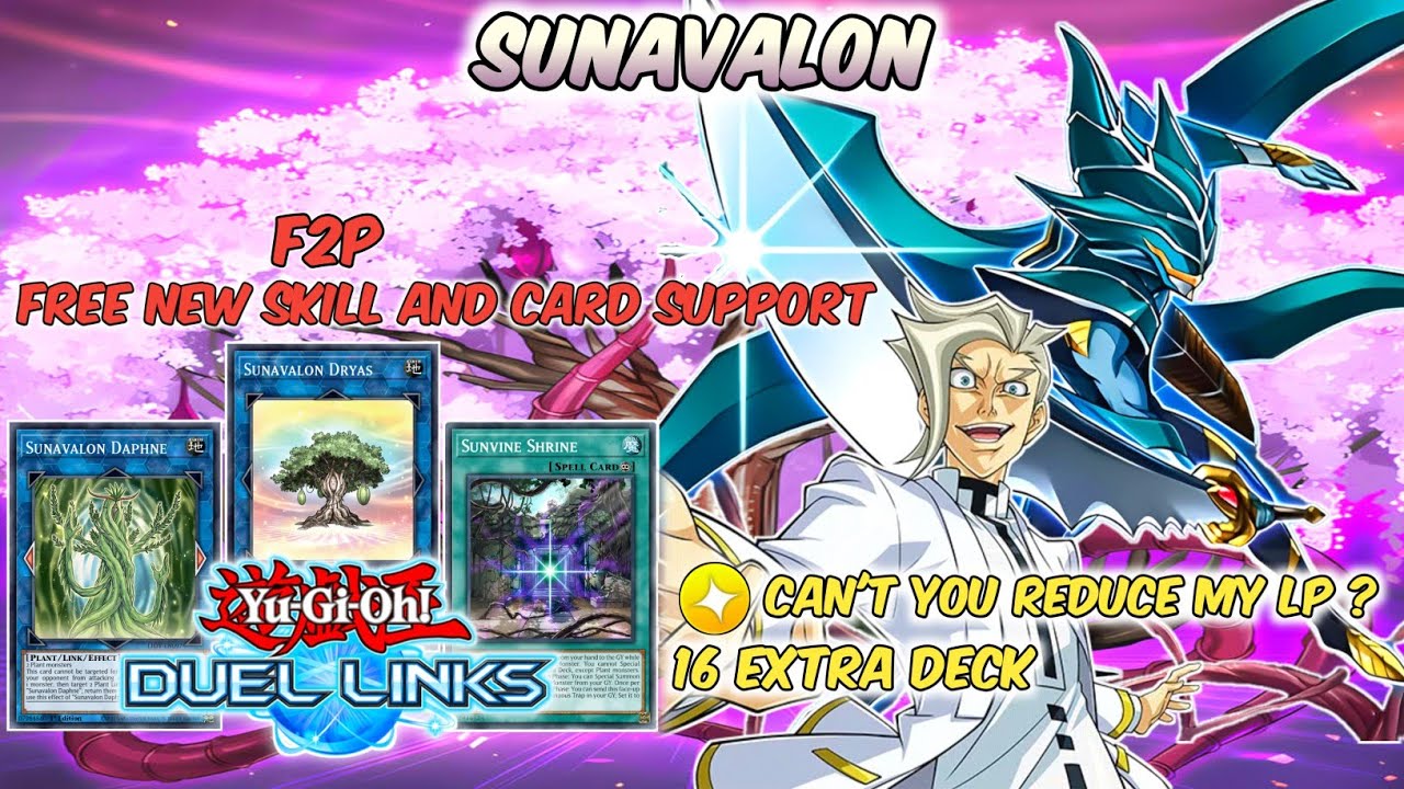 [F2P] SUNAVALON Deck | Free New Skill & Support | Yu-Gi-Oh! Duel Links ...