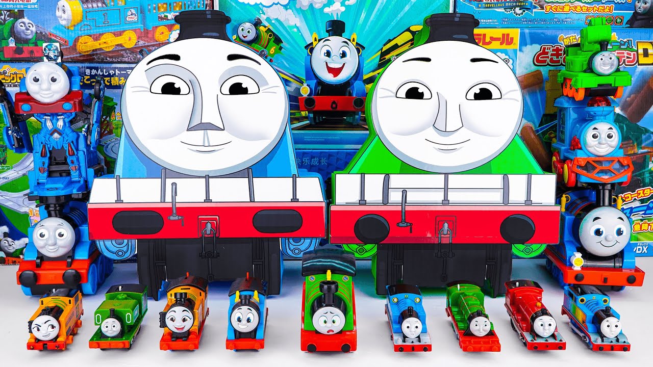 🌈🎉 Colorful Thomas Train World – Unbox all the Engines | Thomas & Friends Toys Collection 🚊💙 # ...