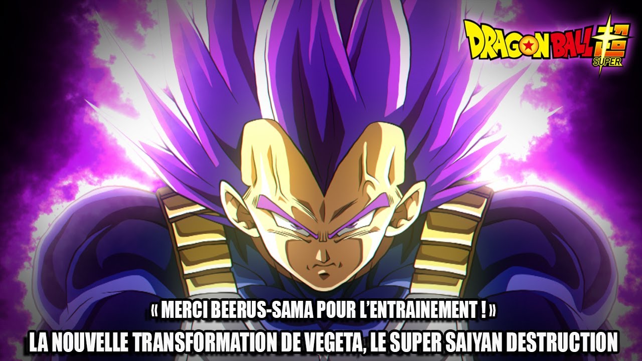 BEERUS ENTRAÎNE VÉGÉTA, LA NOUVELLE TRANSFORMATION DE VÉGÉTA ! JUSTE ...