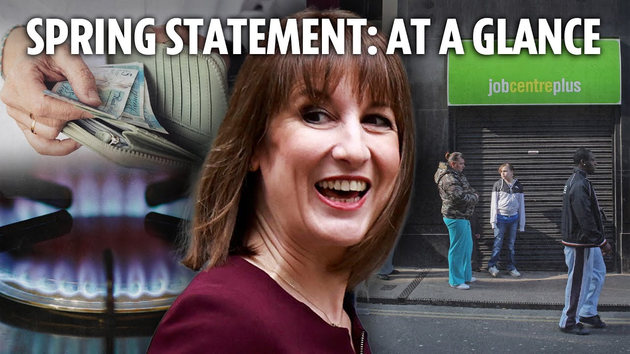 Three key takeaways from Reeves' Spring Statement - and the things she ...