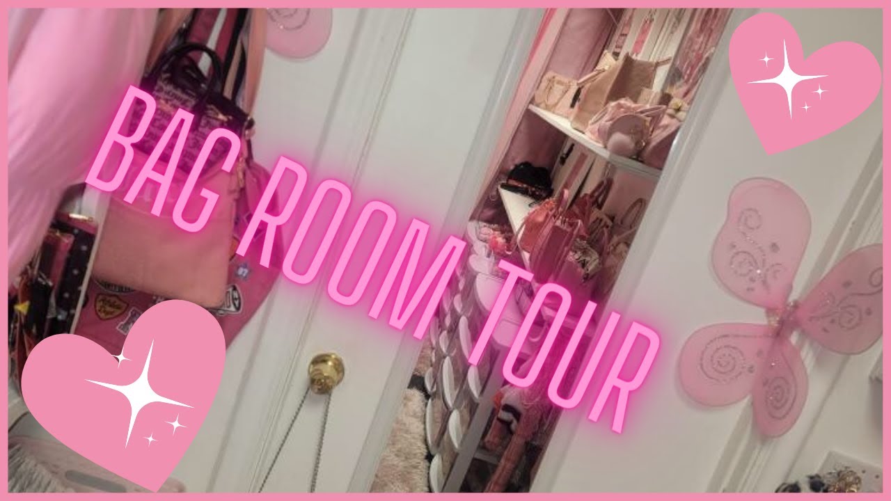PINK BAG ROOM TOUR - YouTube